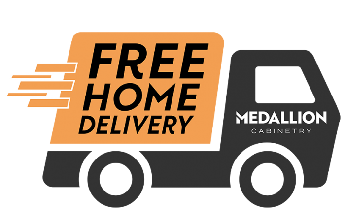 Free Delivery to Your Home for all Medallion at Menards Kitchen Cabinets